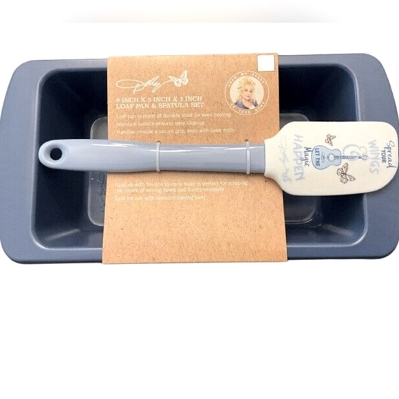 Dolly Parton | Kitchen | Dolly Parton Loaf Pan With Spatula | Poshmark